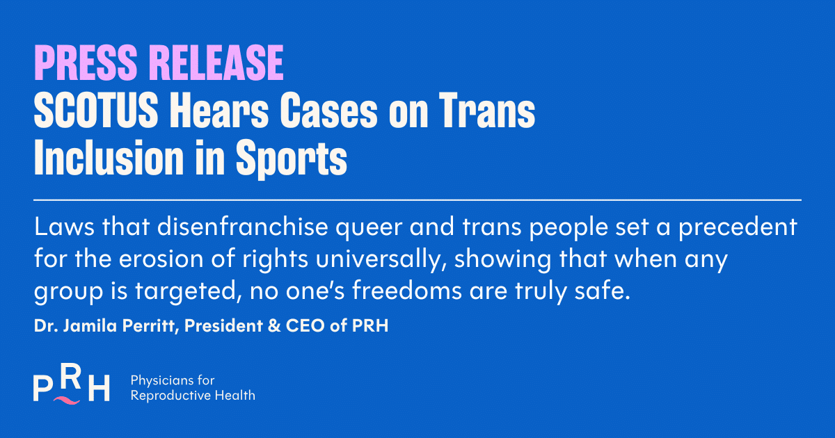 SCOTUS Hears Cases on Trans Inclusion in Sports - Physicians for ...